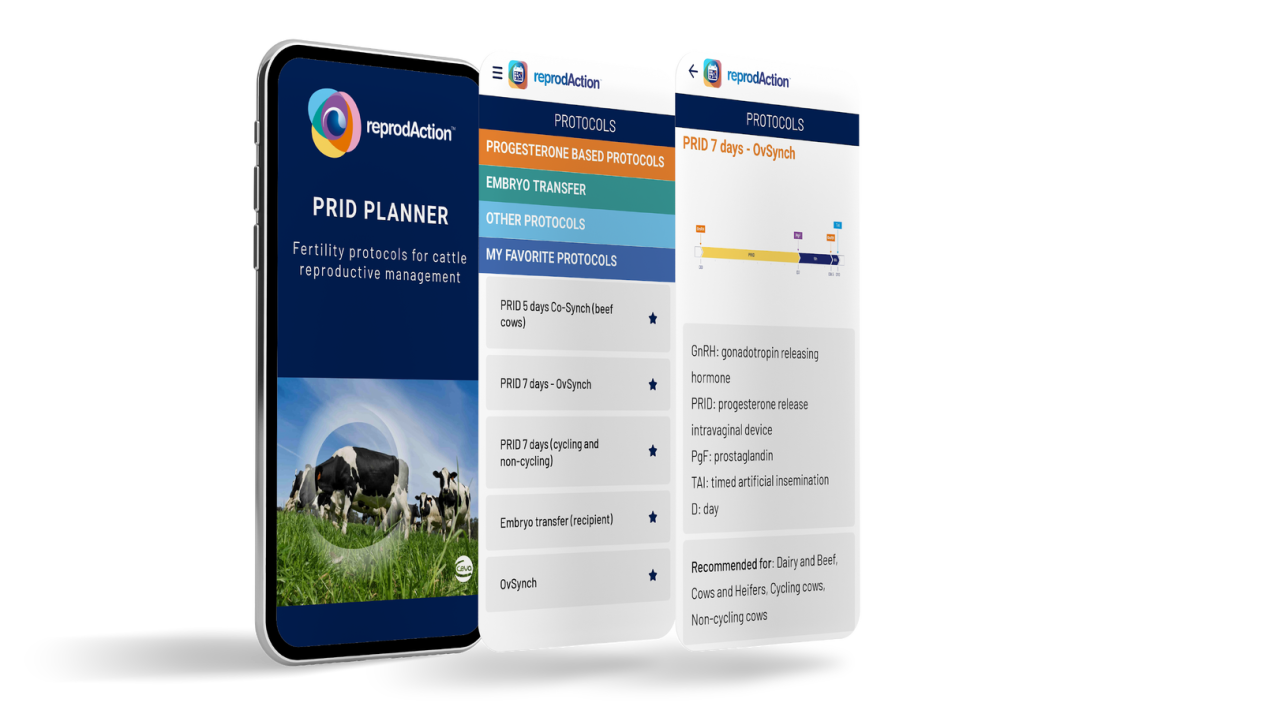 PRID Planner App - Ceva ruminants - South Africa